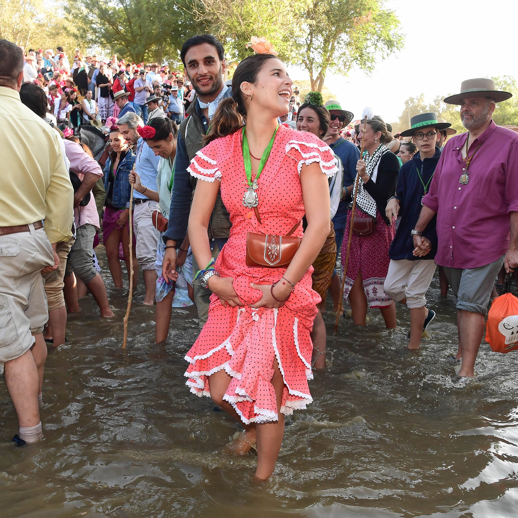 Los diseños de Lourdes Montes triunfan en El Rocío