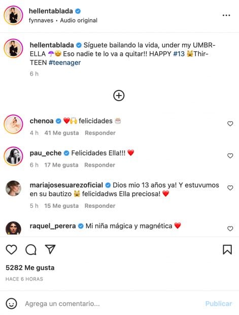 Chenoa da un paso más allá en su apoyo incondicional a Elena Tablada