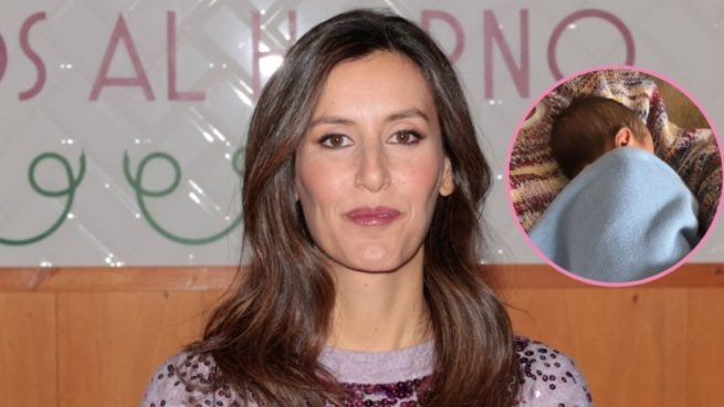 La enternecedora imagen de Ana Boyer con su bebé