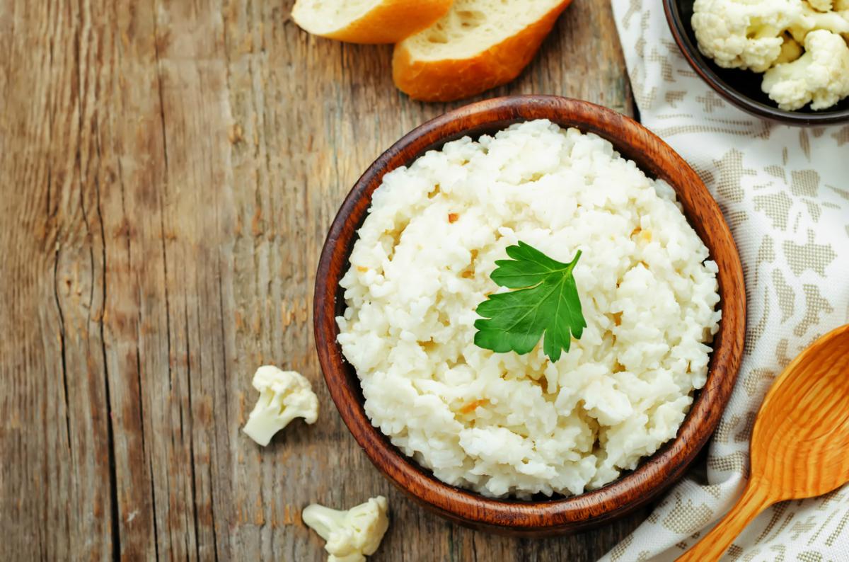 Receta de arroz de coliflor