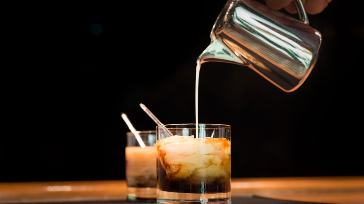Receta del cóctel White Russian o Ruso Blanco