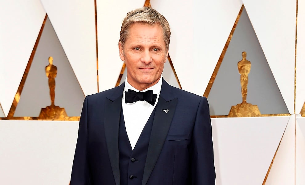 La extraña compañía de Viggo Mortensen en los Oscar