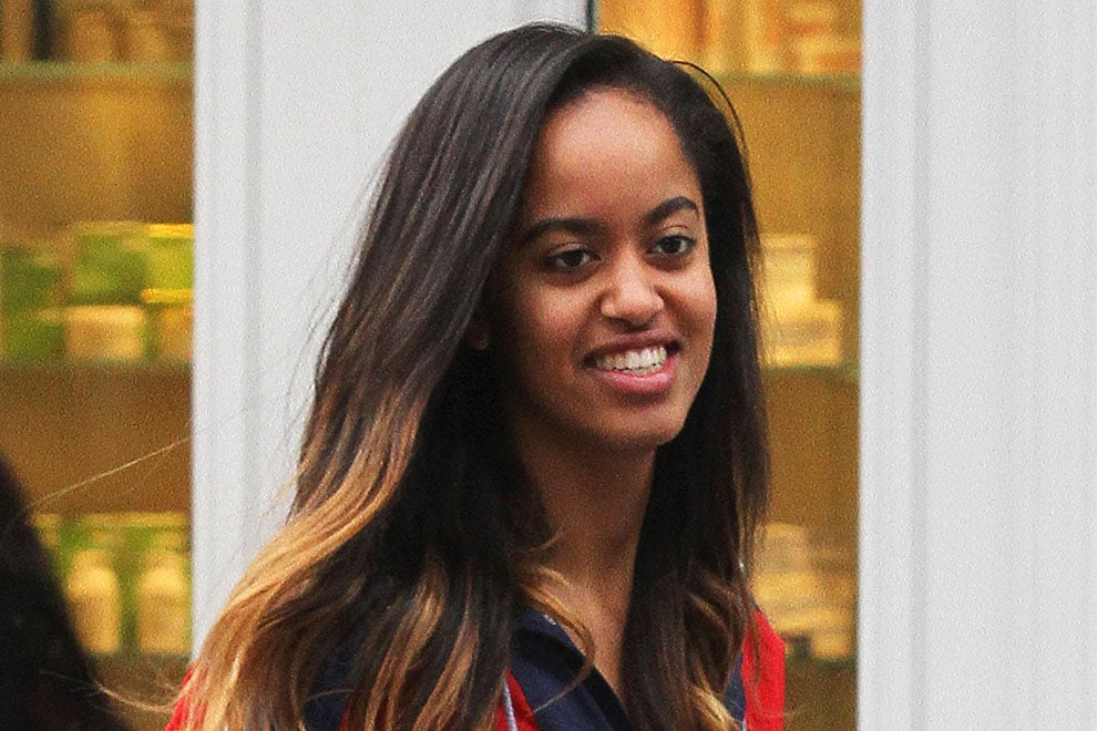 Malia Obama, la hija mayor de Barack Obama, ha tenido que sufrir una ...