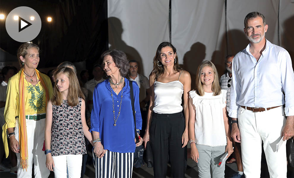 EN VÍDEO | La Familia Real se lo pasa en grande con la música de ...