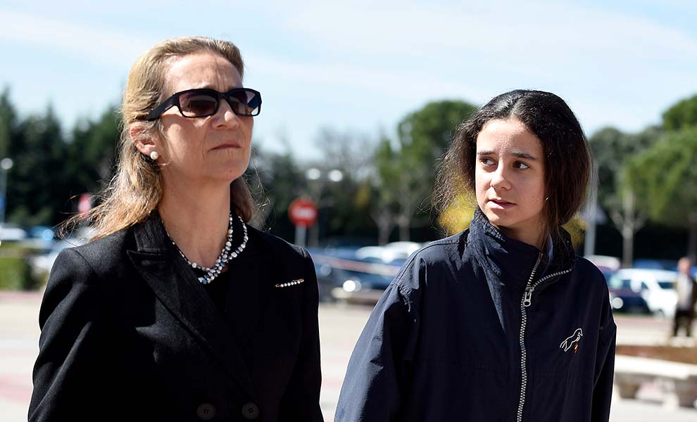 Victoria Federica, la viva imagen de la infanta Elena