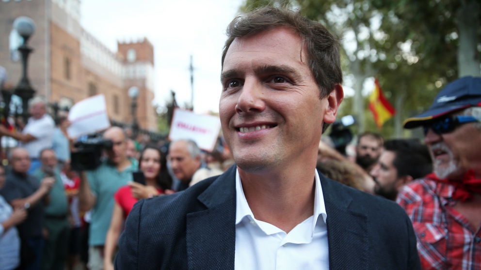 Albert Rivera: la imagen del político que nunca habíamos visto