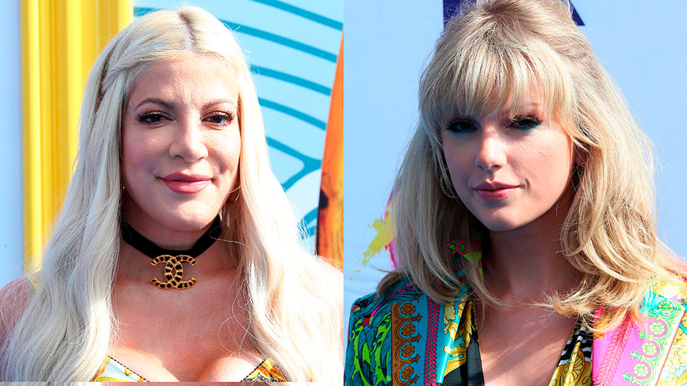 Teen Choice Awards 2019: Duelo imposible entre Tori Spelling y Taylor Swift