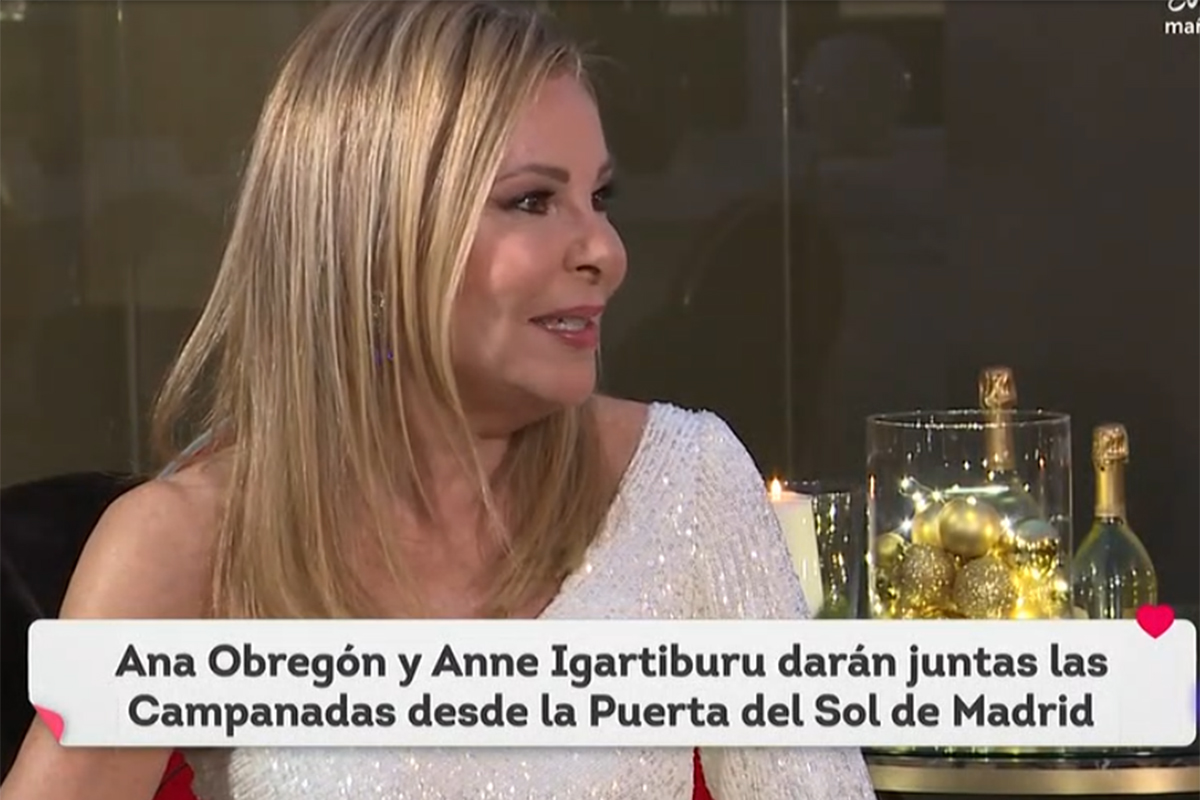Ana Obregón, emocionada con su primera entrevista de televisión