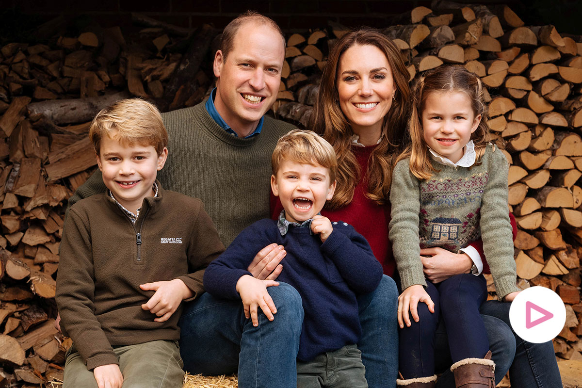 Kate Middleton y Guillermo: Los duques de Cambridge felicitan la Navidad con un protagonista ...