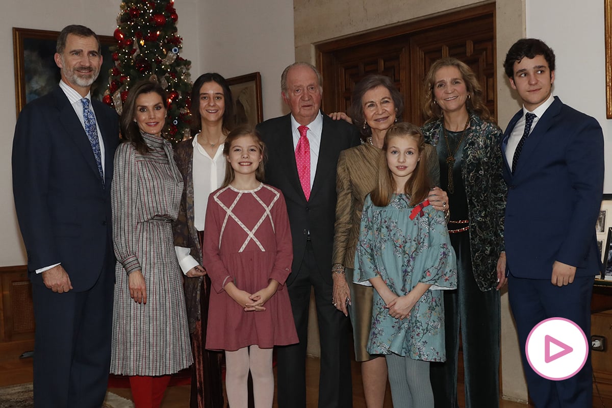 Casa Real: Las idílicas navidades de antaño de la Familia Real