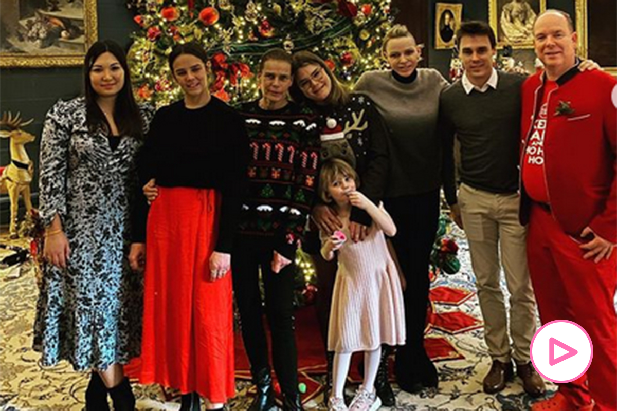Charléne y Alberto de Mónaco: La divertida felicitación de Navidad 2020 ...