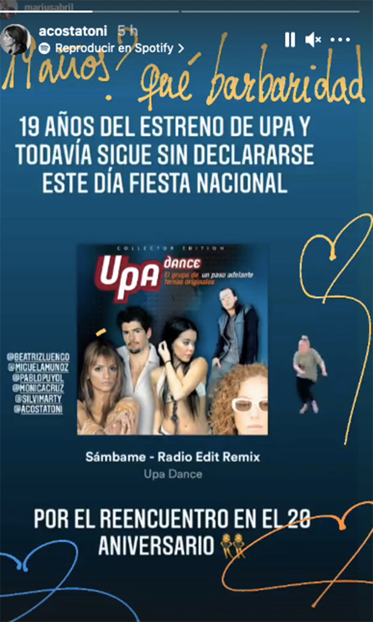 'UPA' cumple 19 años: así han cambiado sus protagonistas