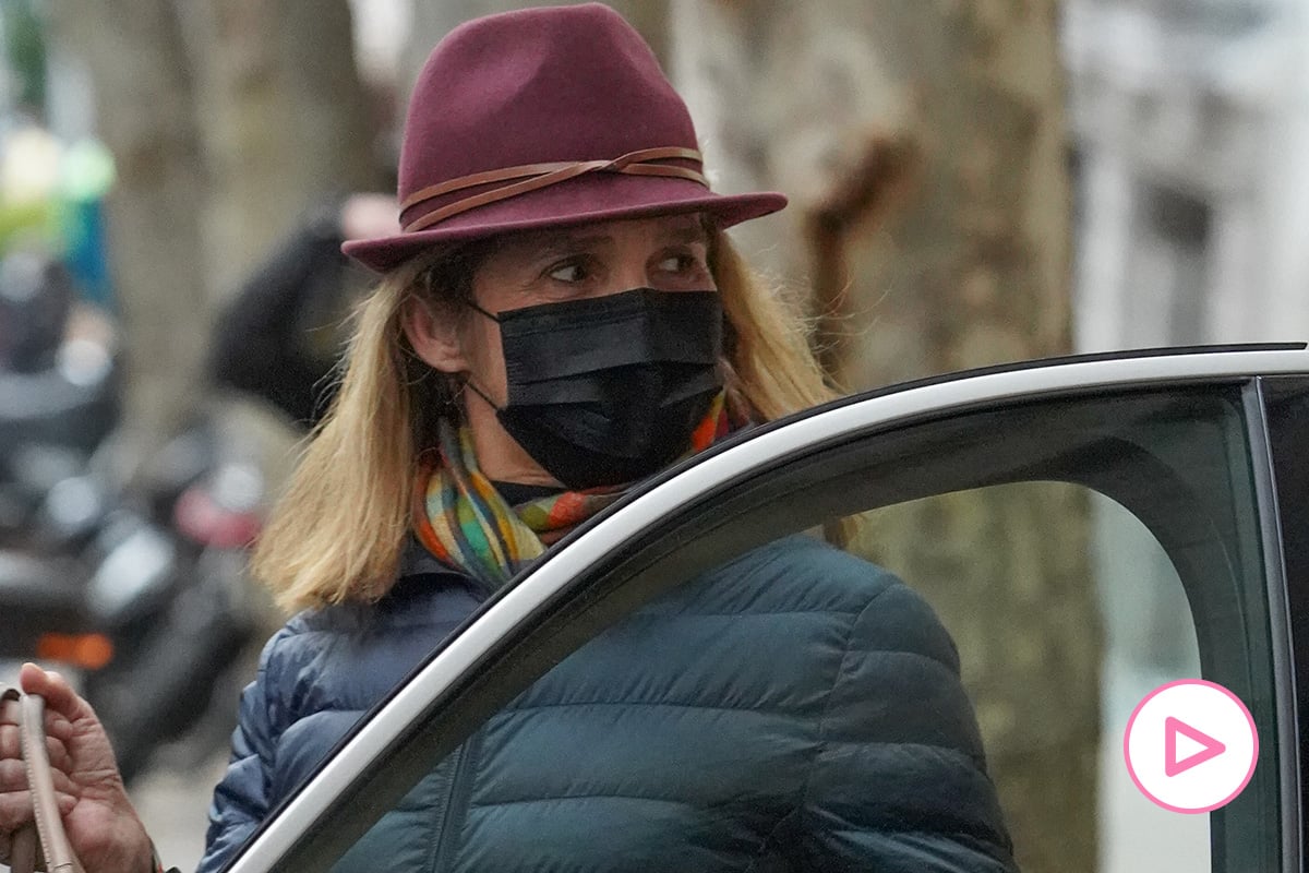 Infanta Elena: La misteriosa parada tras visitar al rey Juan Carlos ...