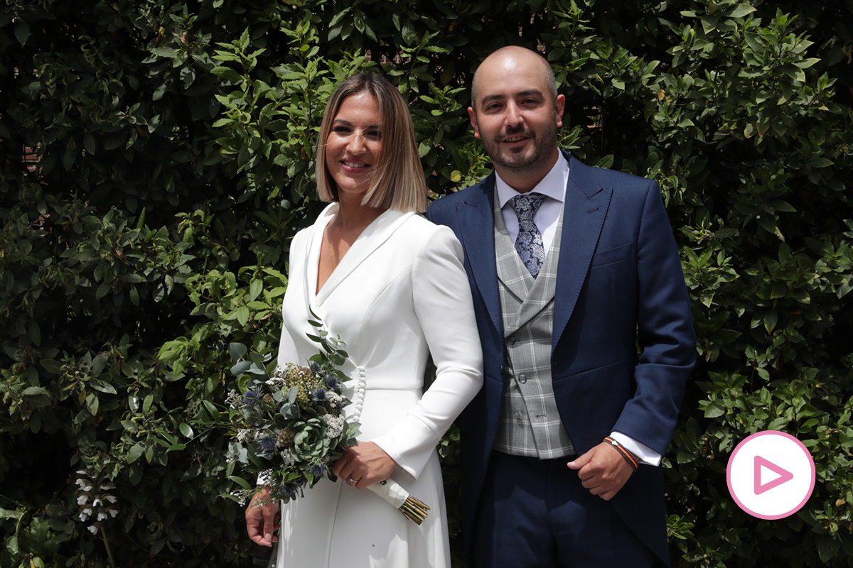 Aarón Guerrero y Salomé Gadea, ya son marido y mujer