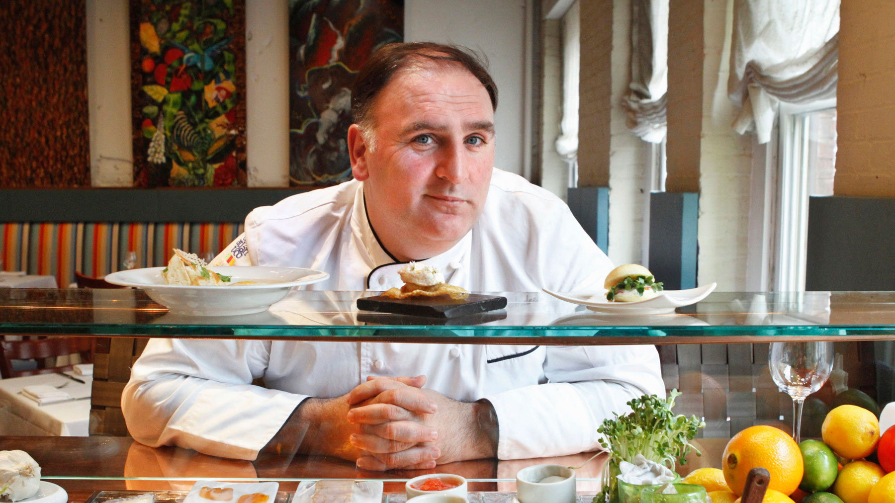 El chef José Andrés confiesa haber estado en "la cárcel" por...