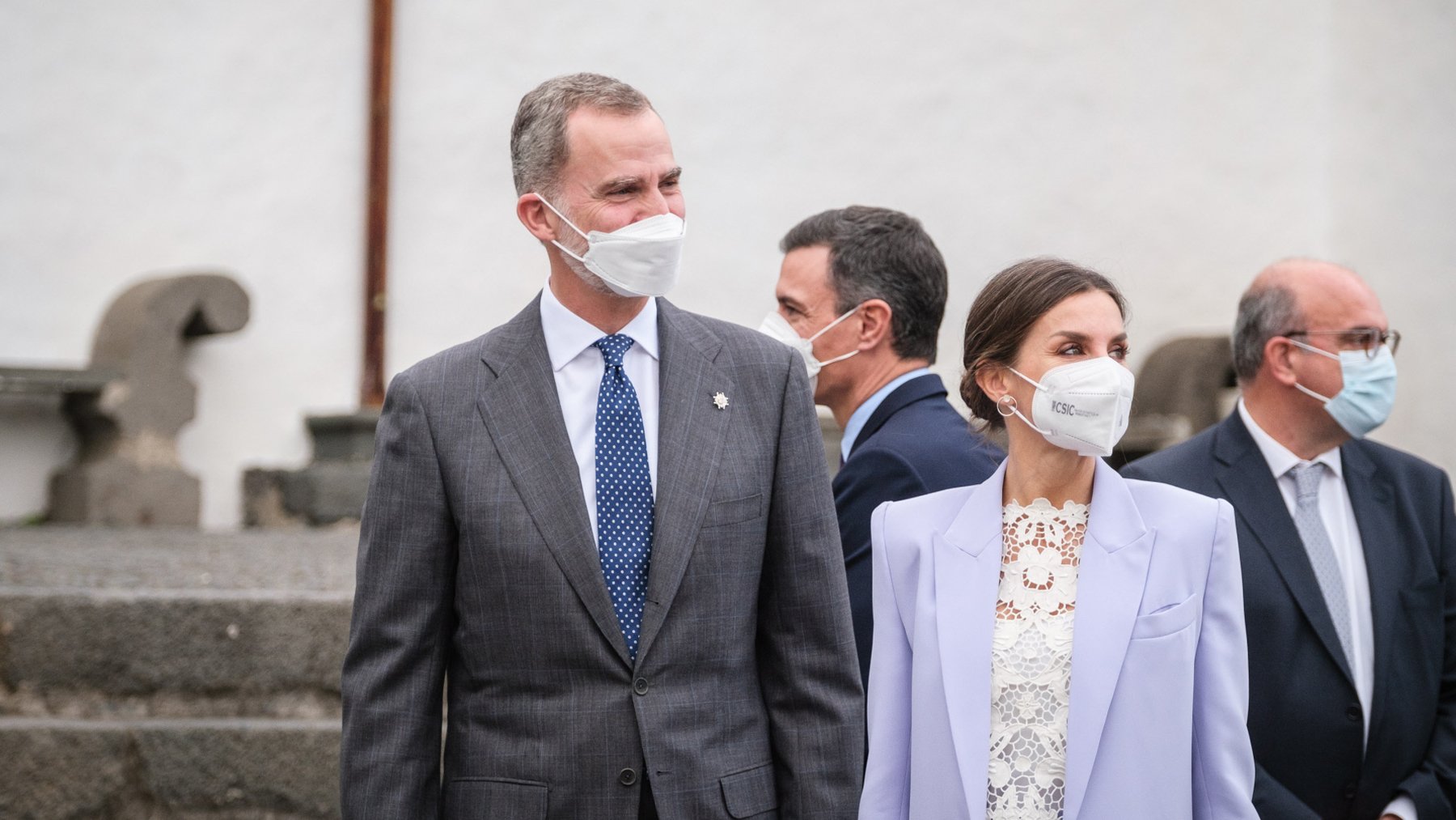 Los Reyes de España regresan a La Palma seis meses después de la erupción