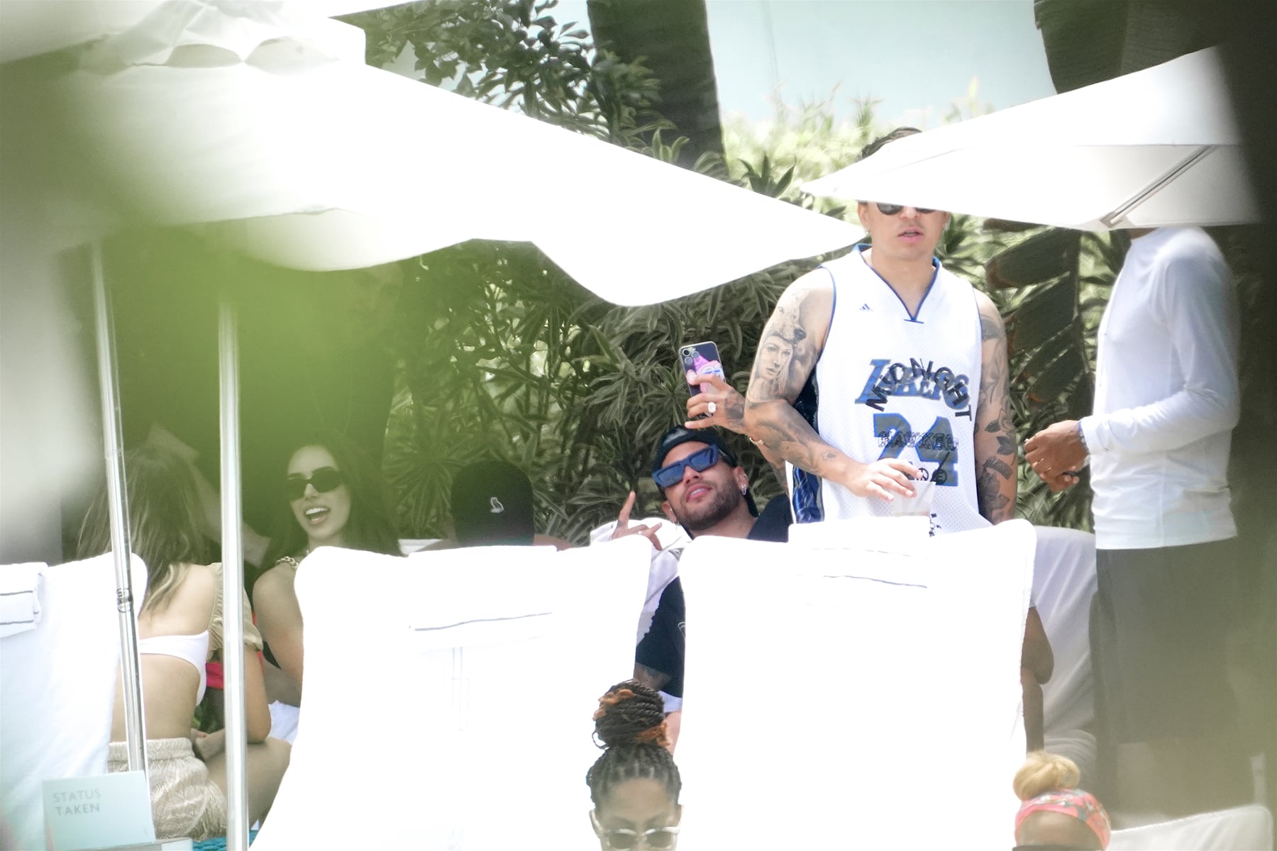 El plan más relajante de Neymar en Miami: una ‘pool party’ junto a su ...