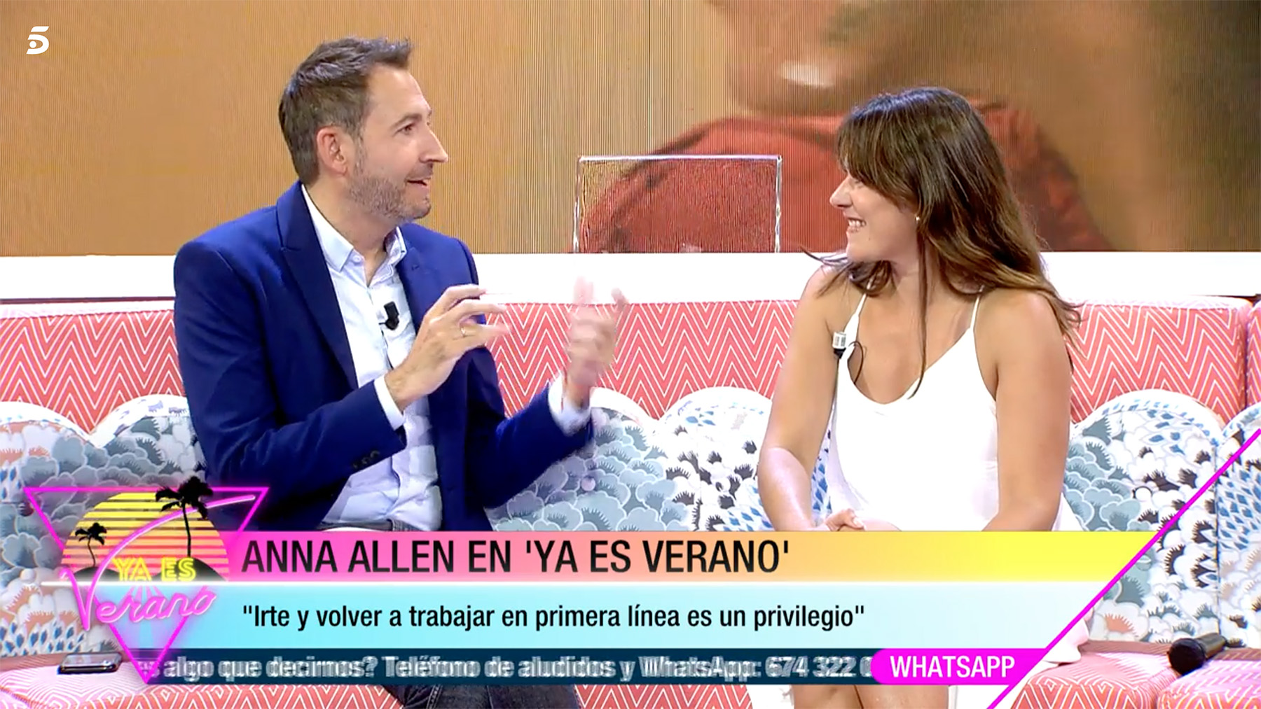 Anna Allen protagoniza un momento de lo más tenso