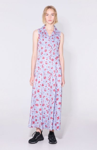 El Vestido Fluido Print De Flores De Bimba Y Lola Más Rompedor