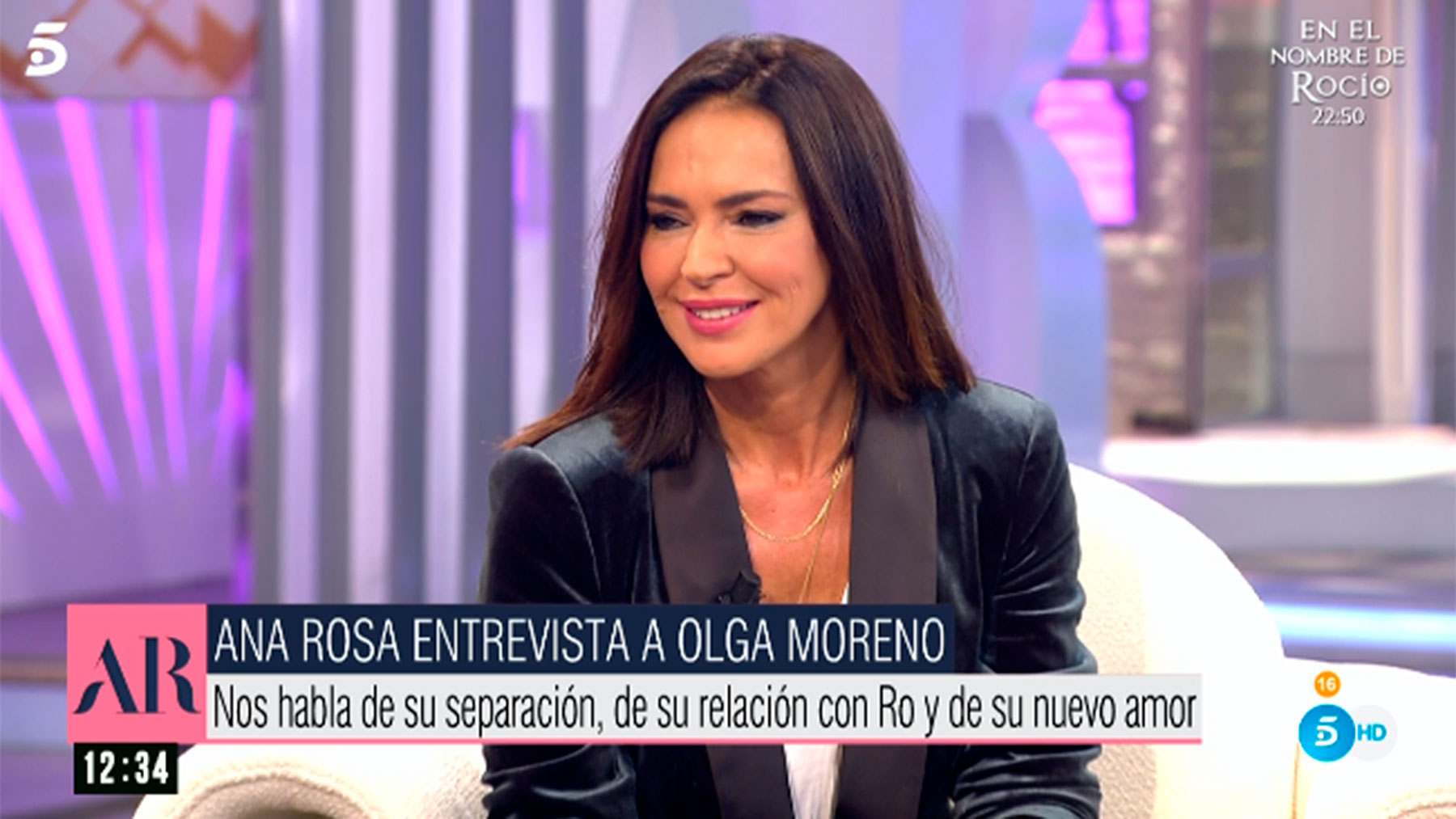 Olga Moreno reconoce su guerra fría con Rocío Flores: "Está enfadada"