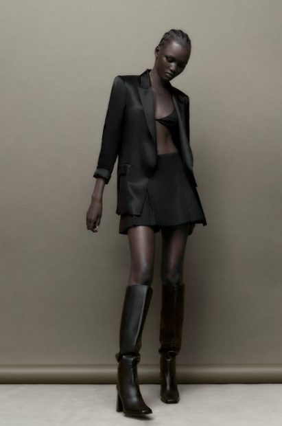 Estas botas altas negras de Zara arrasan entre las influencers ¡Dale el ...