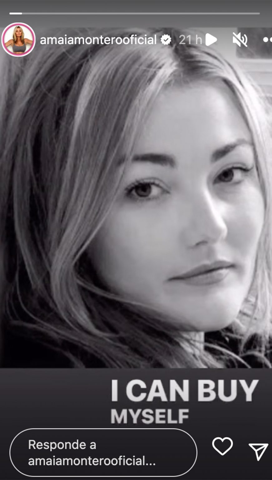 El mensaje de Amaia Montero en plena recuperación tras su ingreso ...