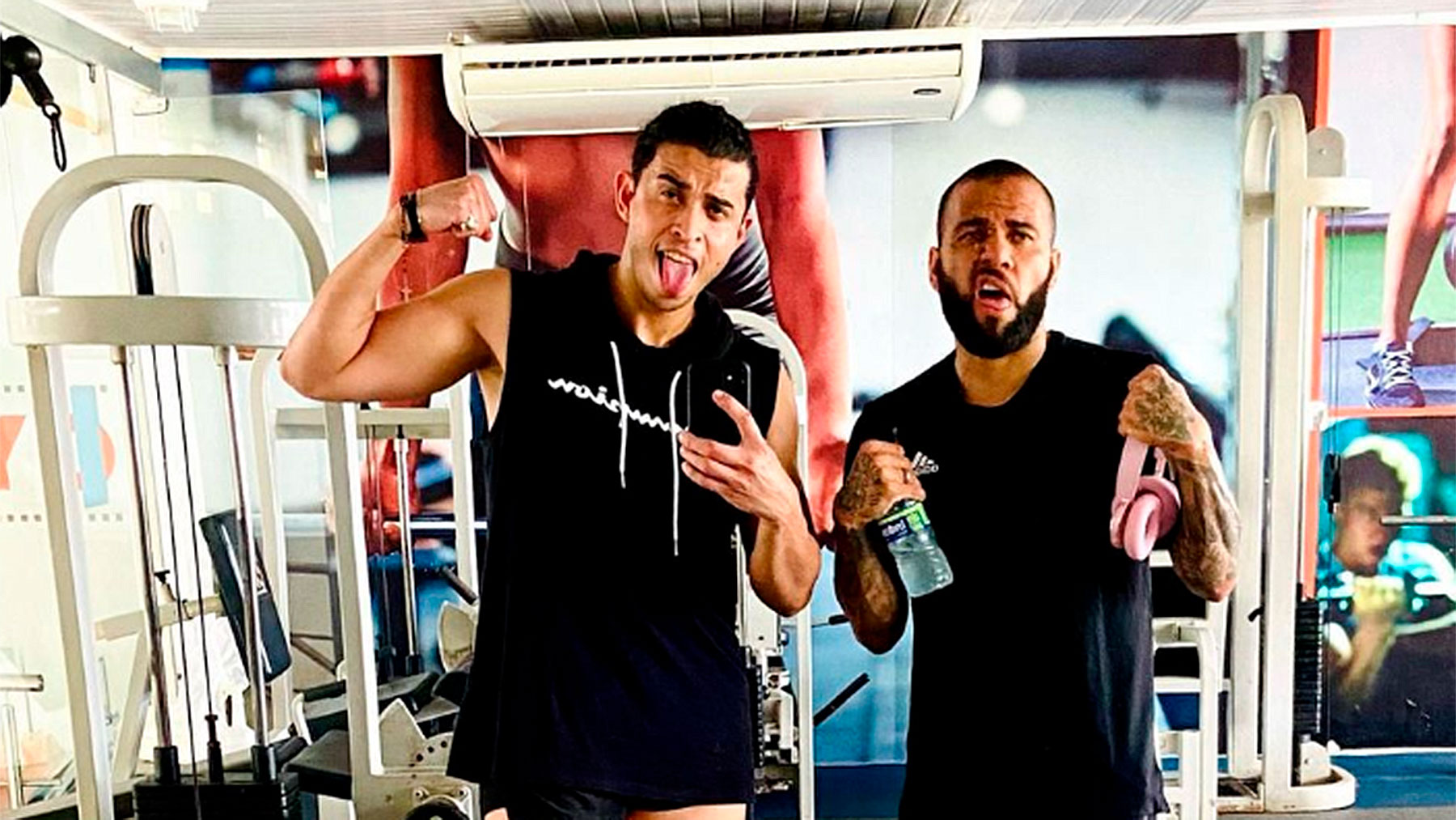 Dani Alves: Él es Bruno Brasil, el mejor apoyo de Joana Sanz