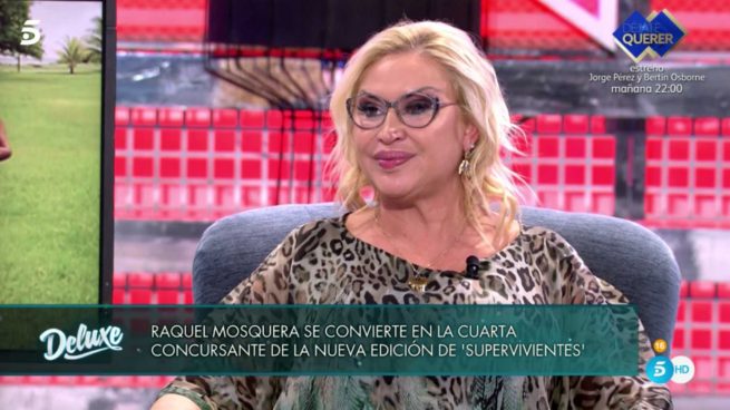 El rapapolvo en directo de Raquel Mosquera a Jorge Javier Vázquez