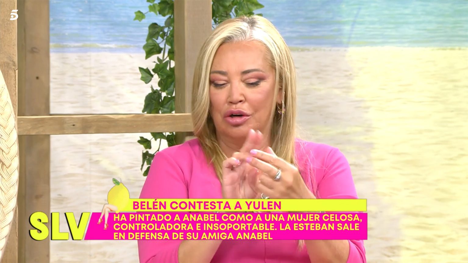 El percance físico de Belén Esteban en su'luna de miel' Tenerife