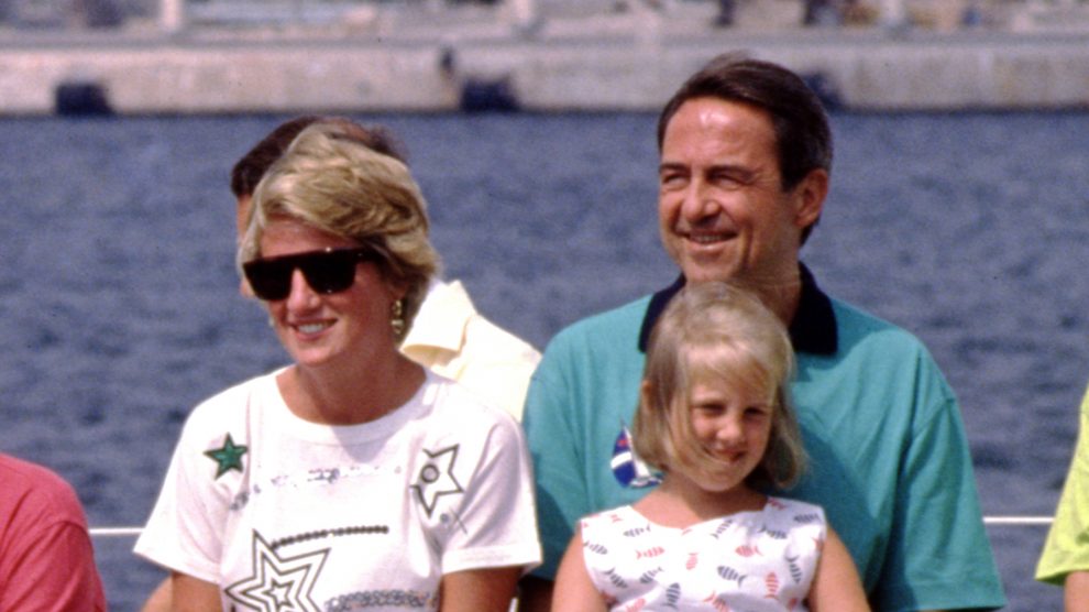 Las tarjetas 'picantes' de Diana de Gales a Constantino de Grecia