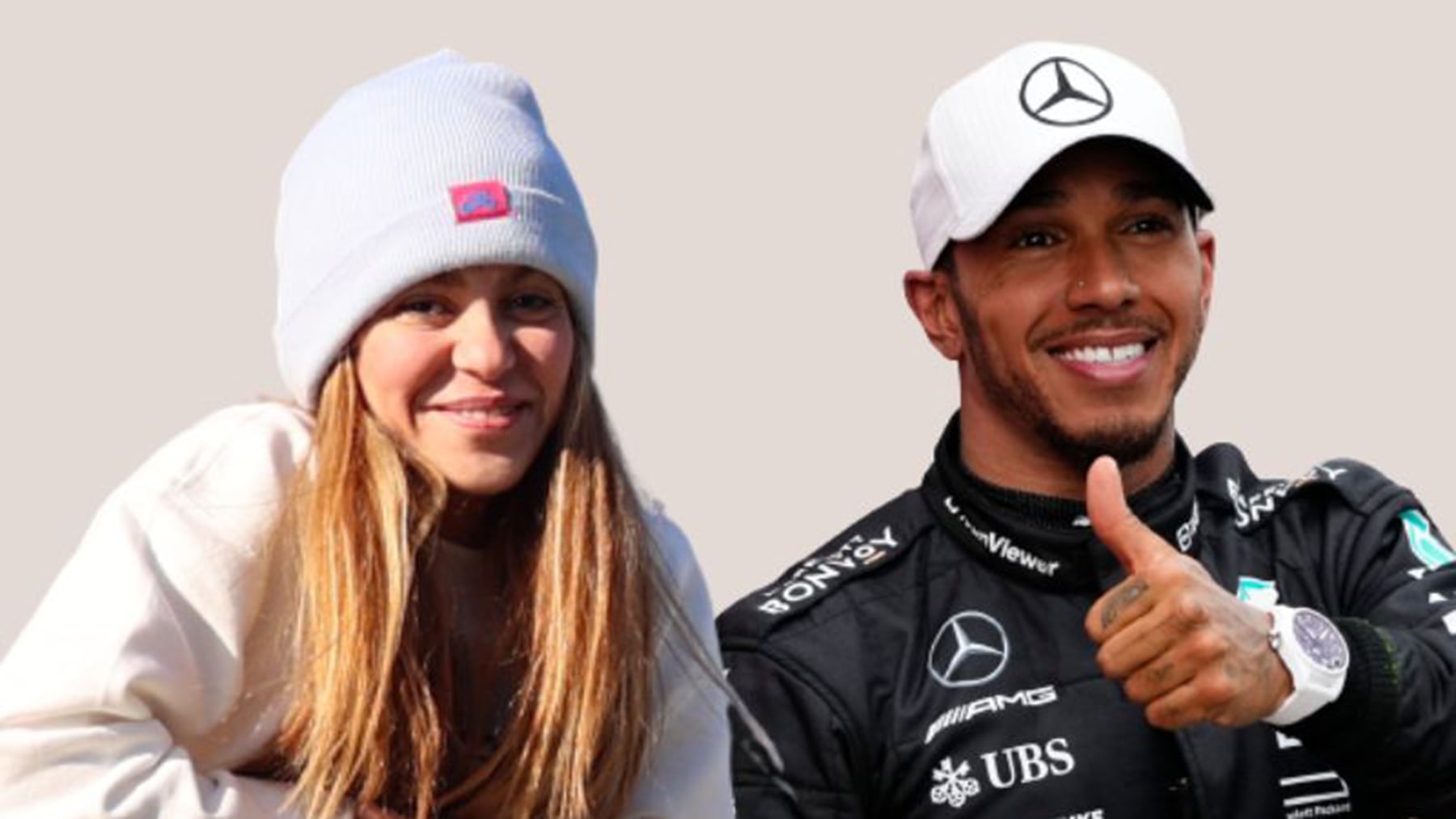 Shakira y Hamilton: 3 citas a corto plazo en el punto de mira