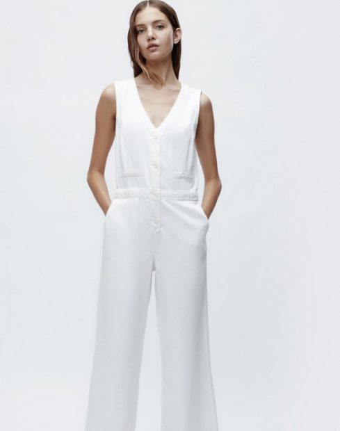 Lefties saca la prenda mágica del verano: el mono blanco que debes ...