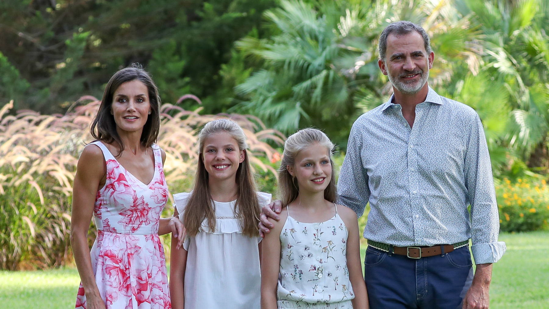 El cambio de la Familia Real a través de los posados en Marivent