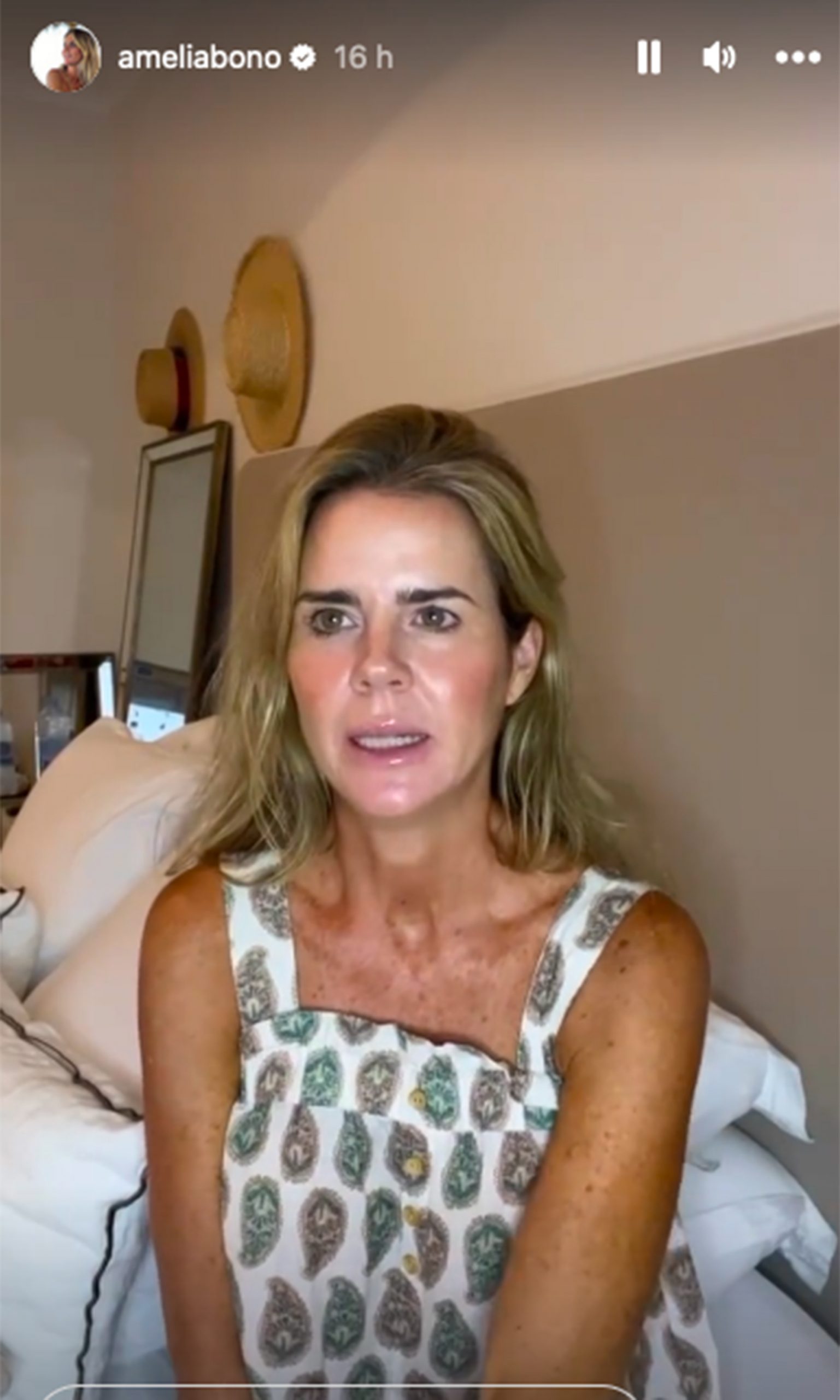 Amelia Bono planta cara a las críticas por su físico