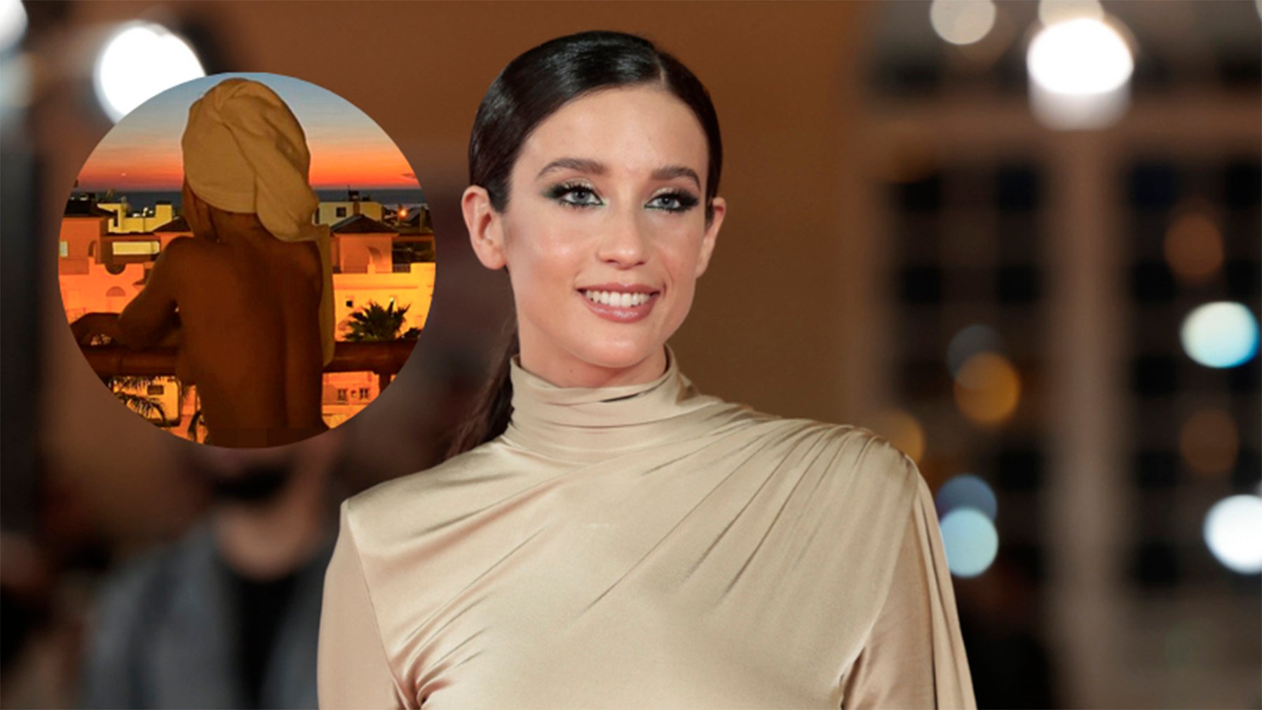 María Pedraza posa desnuda en las redes sociales