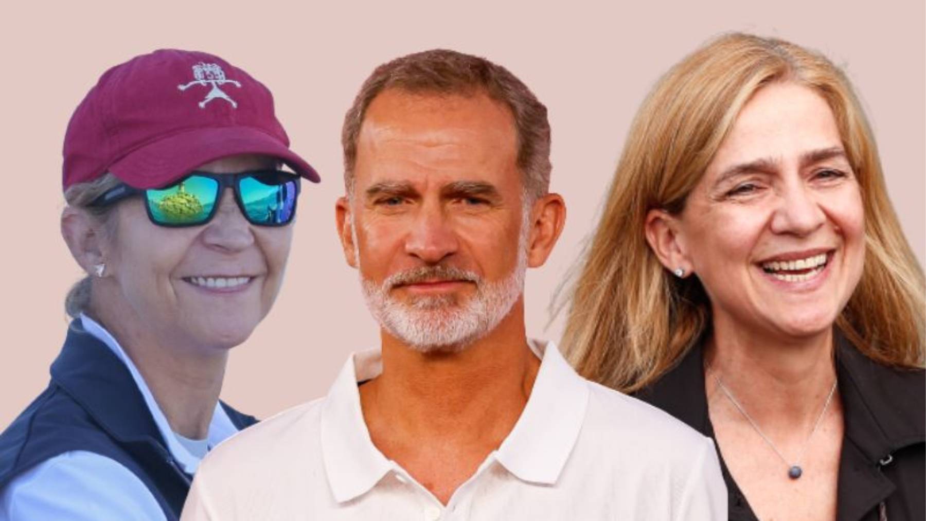Rey Felipe: su verano más distante con las infantas Elena y Cristina