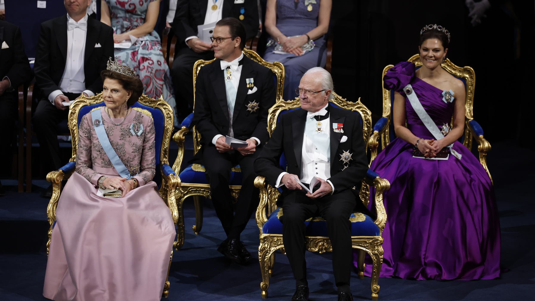 Los mejores momentos de los reyes Carlos Gustavo y Silvia en los ...