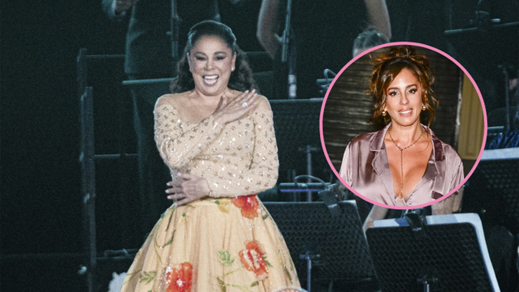 Anabel Pantoja, protagonisa del concierto de su tía Isabel