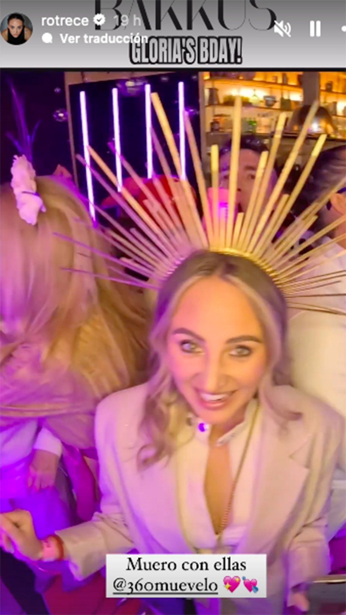 Los entresijos del 28 cumpleaños de Gloria Camila