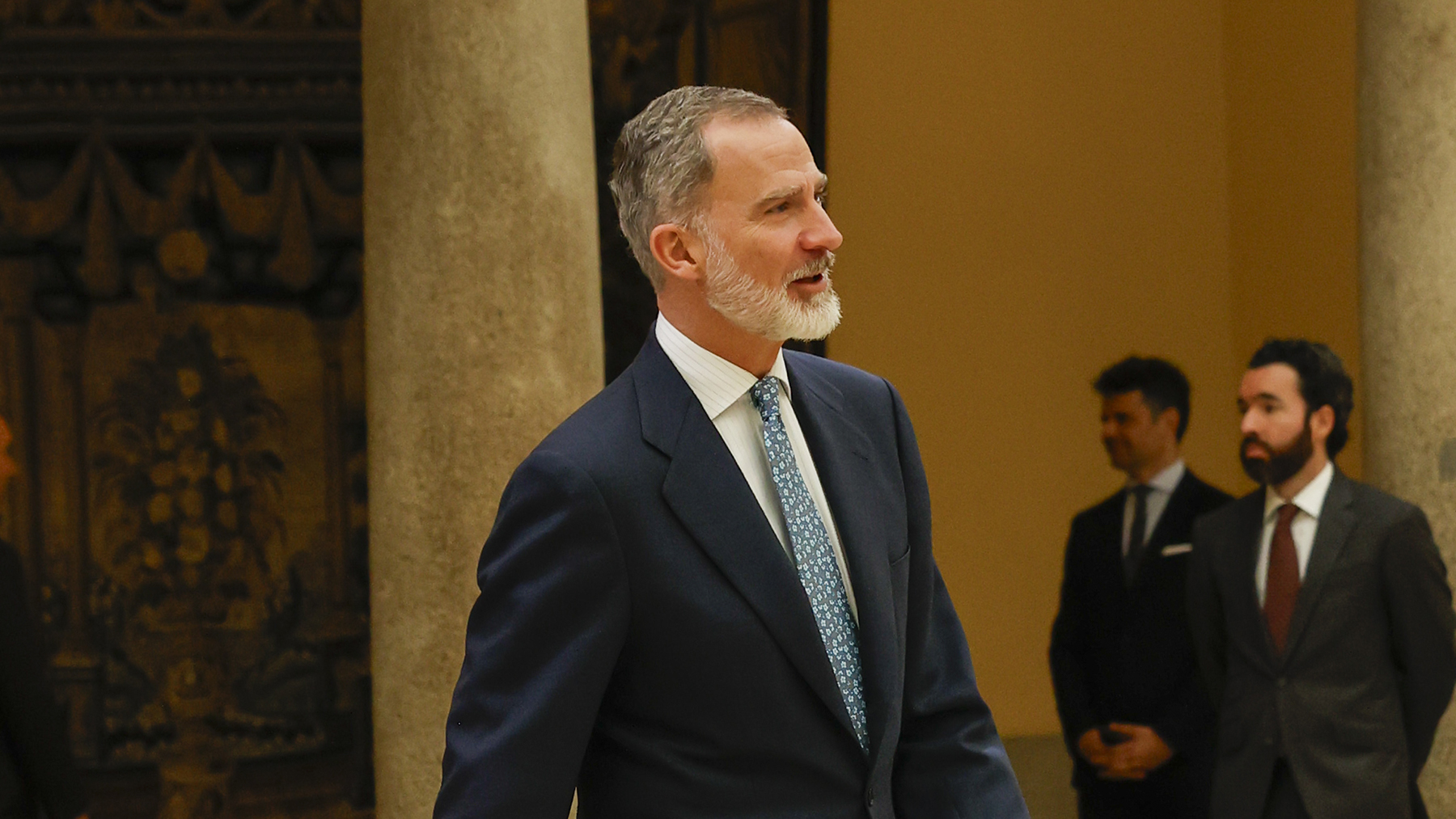 El Rey Felipe VI retoma su agenda tras la muerte de su primo