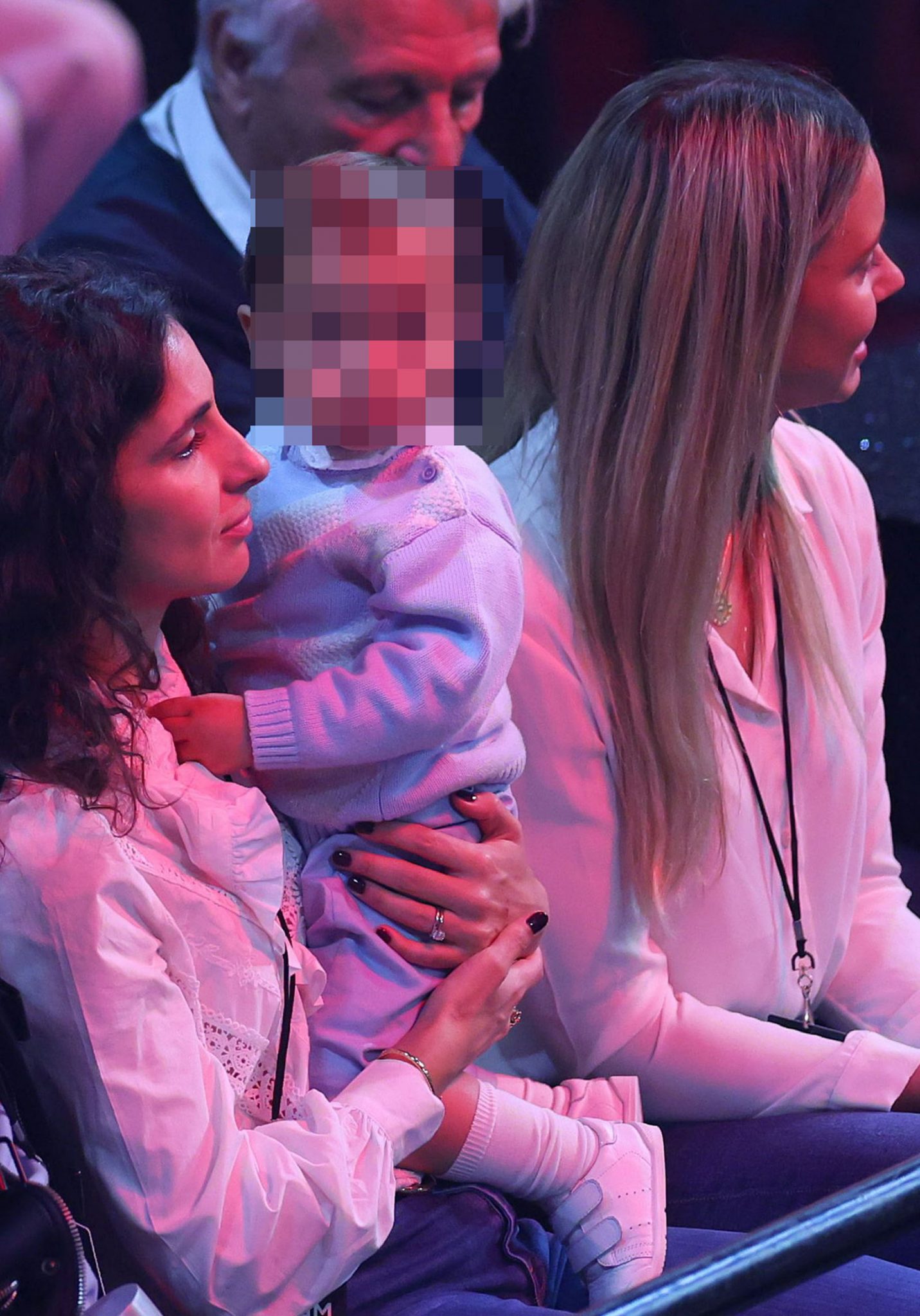 La estampa más tierna de Mery Perelló y su hijo viendo a Rafa Nadal