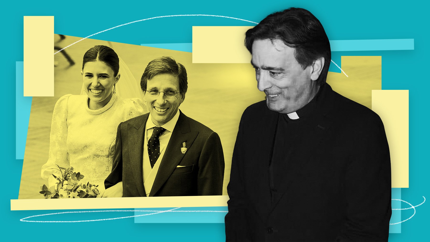 Andrés Ramos: así es el amigo cura de Almeida que ha oficiado su boda