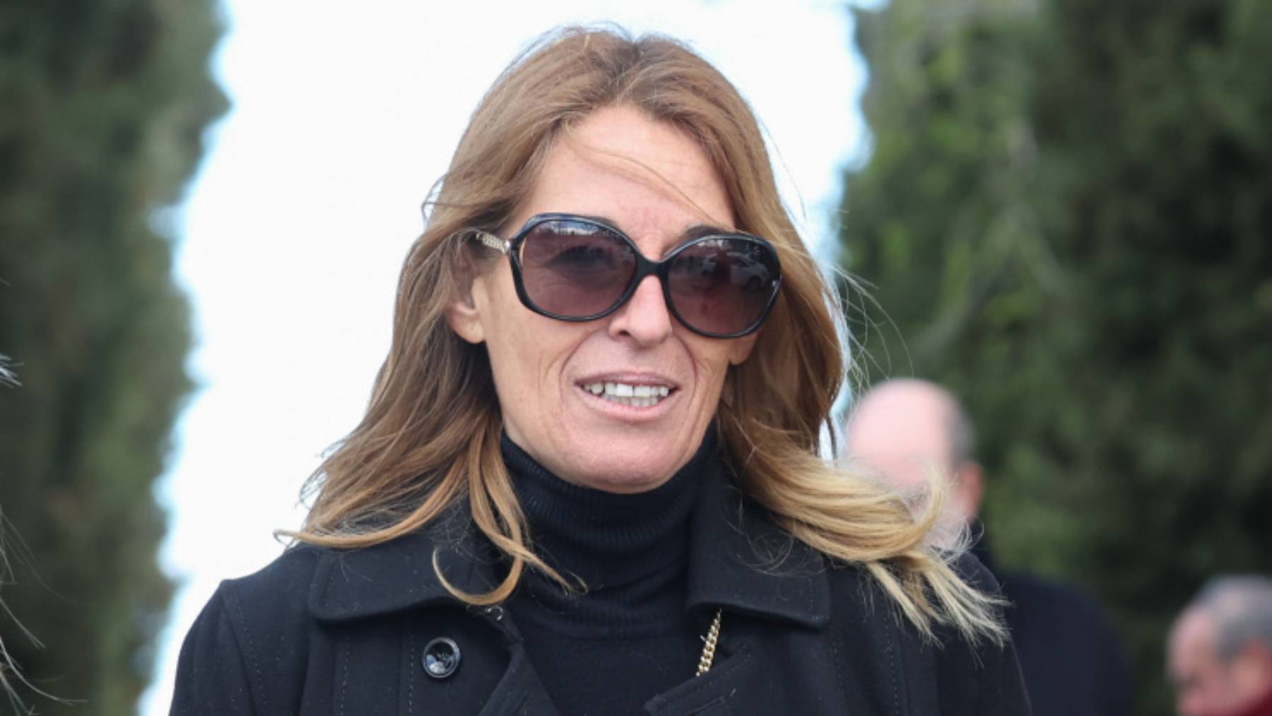 Mónica Martín Luque, la gran ausente en el funeral de Gómez-Acebo