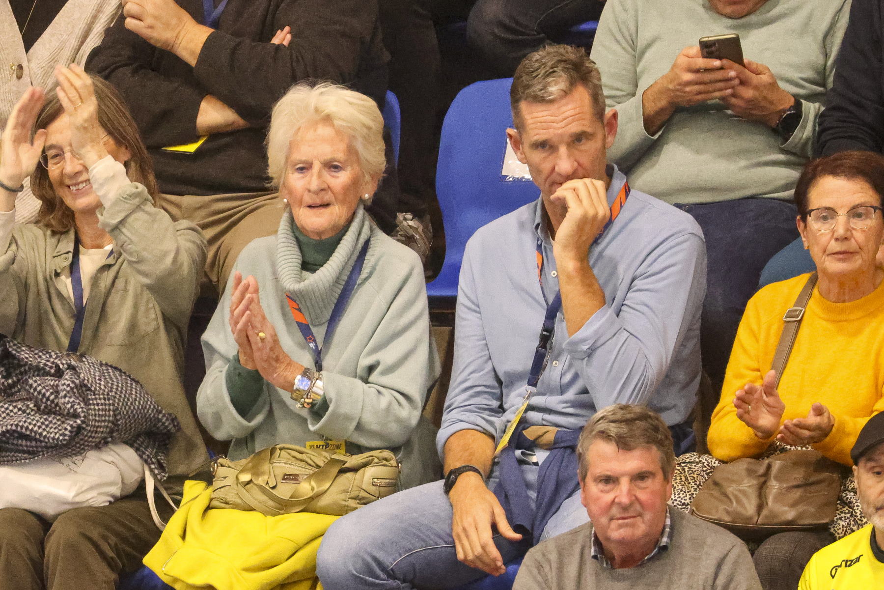 Sorprendente encuentro entre la infanta Cristina y Claire Liebaert en ...