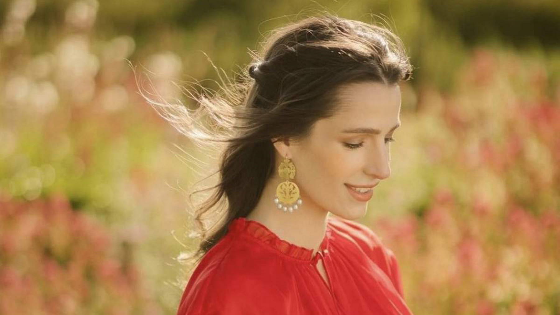 El impresionante posado de Rajwa de Jordania embarazada durante su ...