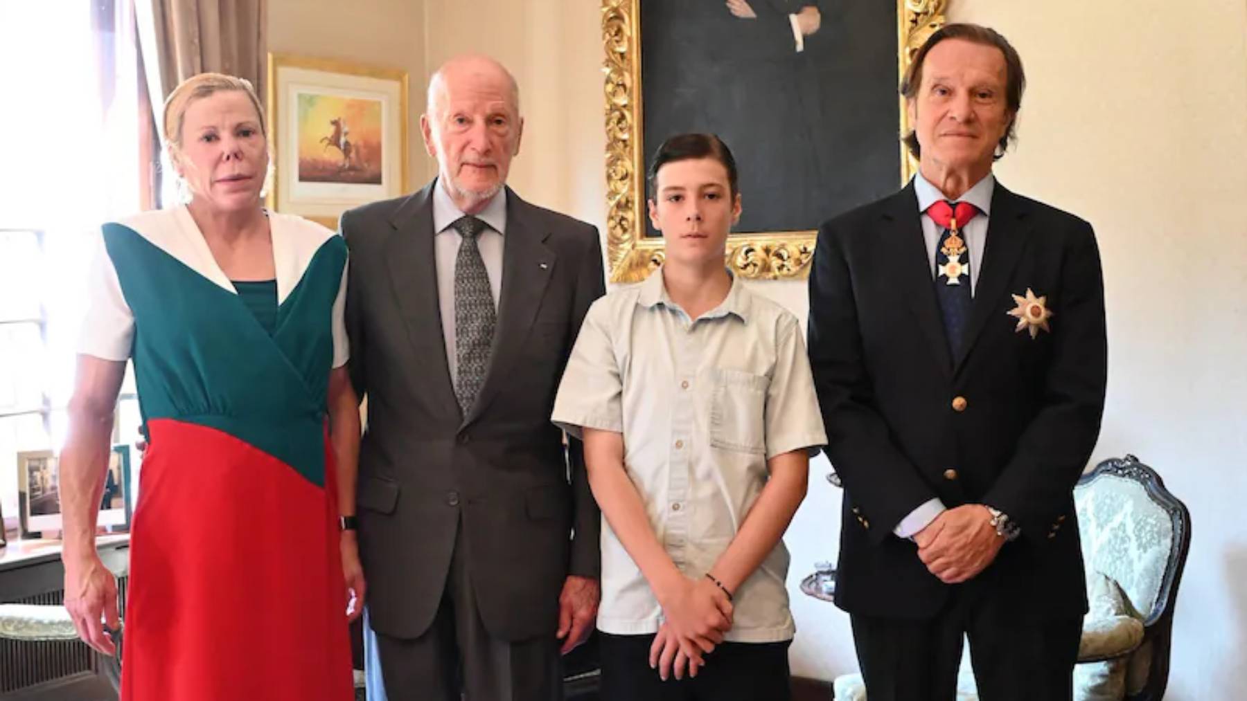 La princesa Kalina y Kitín Muñoz vuelven a la escena pública por un ...