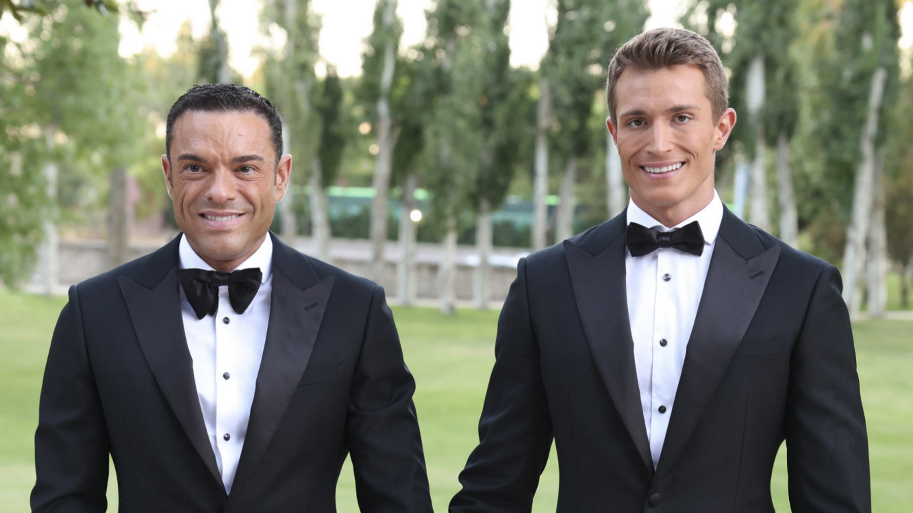 Antonio Rossi y Hugo Fuertes: su posado más especial el día de su boda