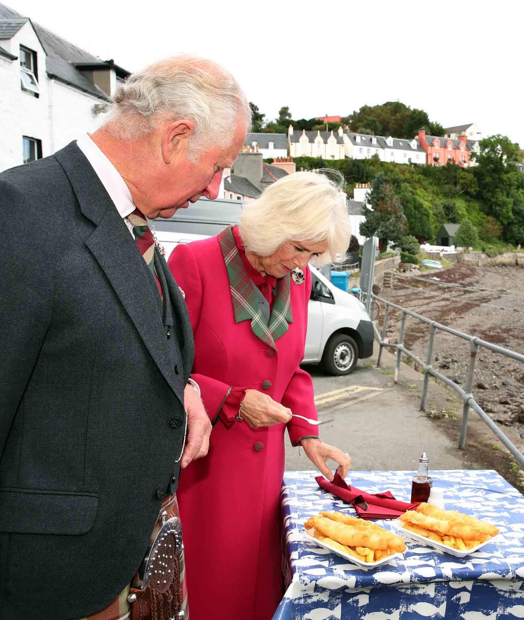 La escapada de Kate Middleton para comer 'fish & chips' en la playa