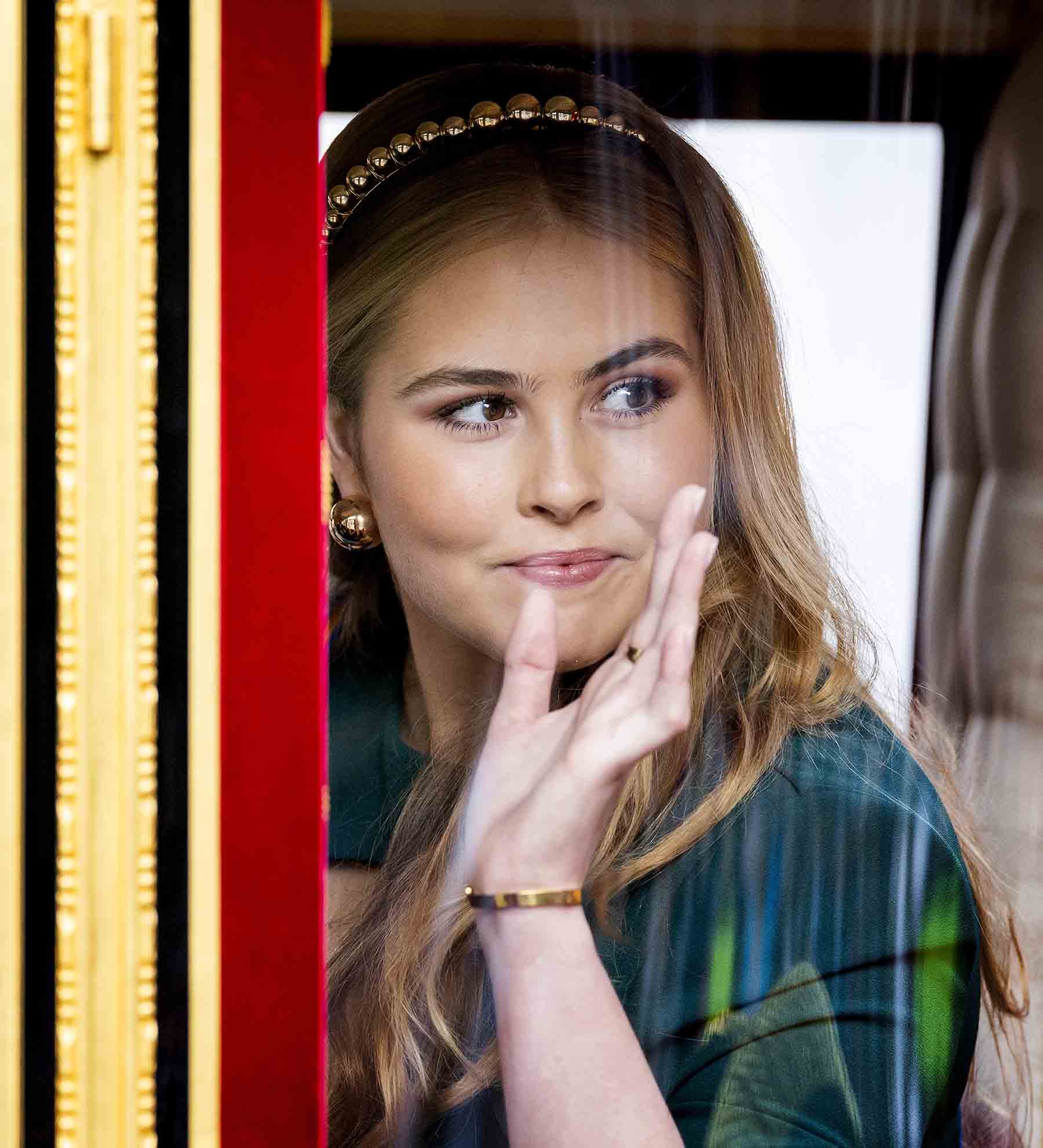 La seguridad de Amalia de Holanda en el punto de mira: su acosador ha ...