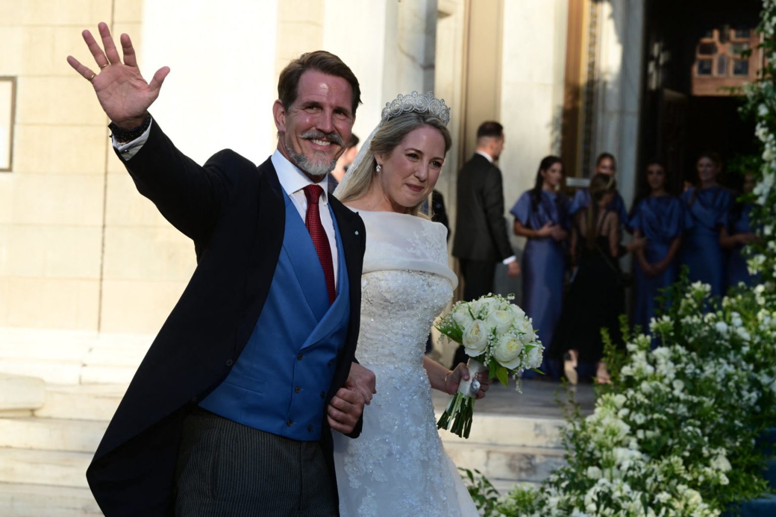 La felicidad de Teodora de Grecia tras casarse por fin con Matthew Kumar